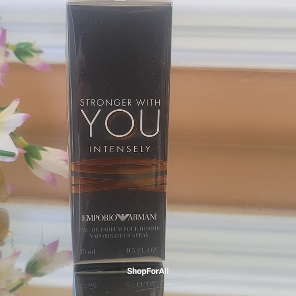 Emporio Armani | Other | Emporio Armani Intense Eau De Parfum Black And ...